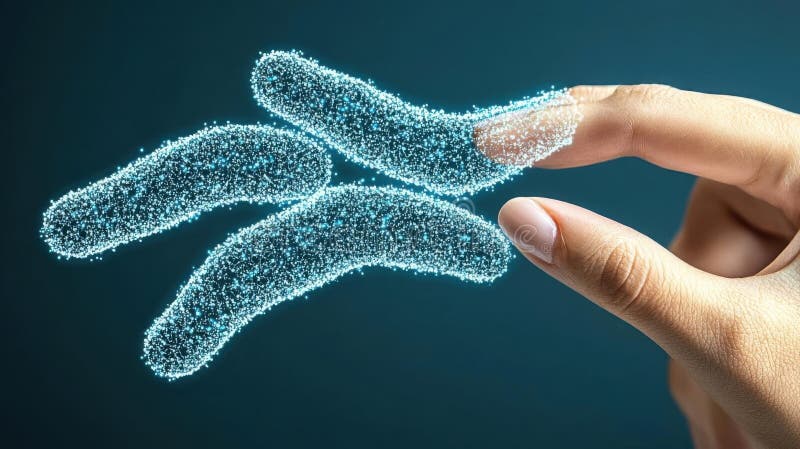 Microbial World, Exploring Bacteria Stock Illustration - Illustration ...