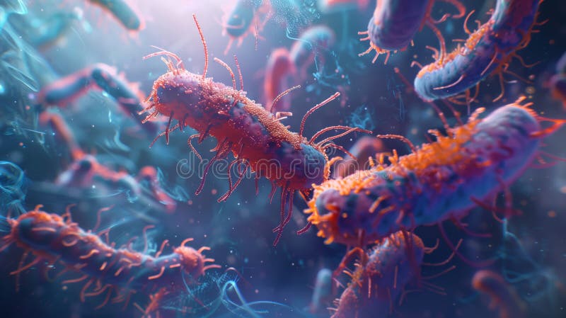 Microbiology. Intestinal Microflora. Dangerous Bacteria Under the ...