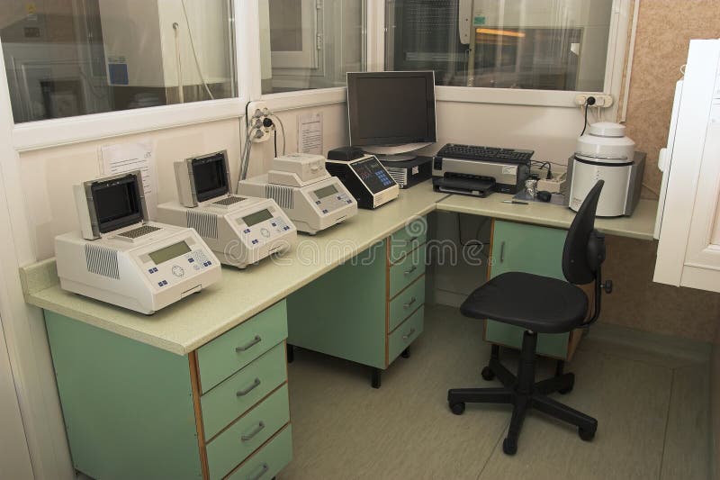 Microbiology laboratory stock image. Image of surface - 20215211