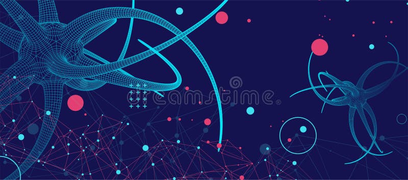 Microbiology Science Vector. Microscopic Bacteria Stock Vector ...