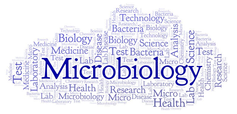 Microbiology word cloud. stock illustration. Illustration of natural ...