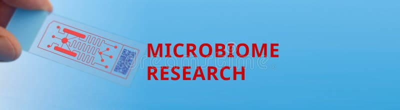 Microbiome Research Lab on Chip Device Stock Photo - Image of inside ...