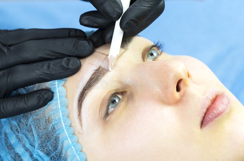 2,134 Microblading Eyebrows Images Stock Photos - Free & Royalty-Free ...