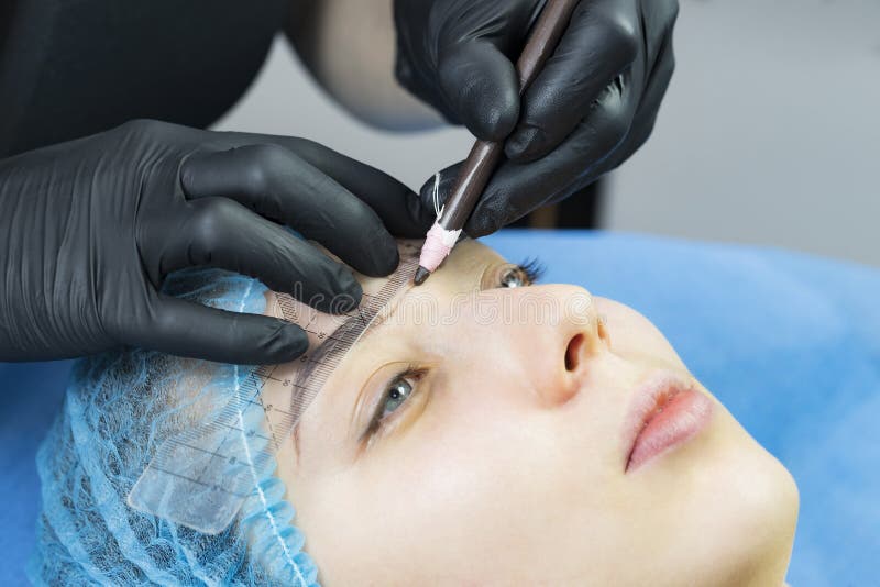 2,134 Microblading Eyebrows Images Stock Photos - Free & Royalty-Free ...