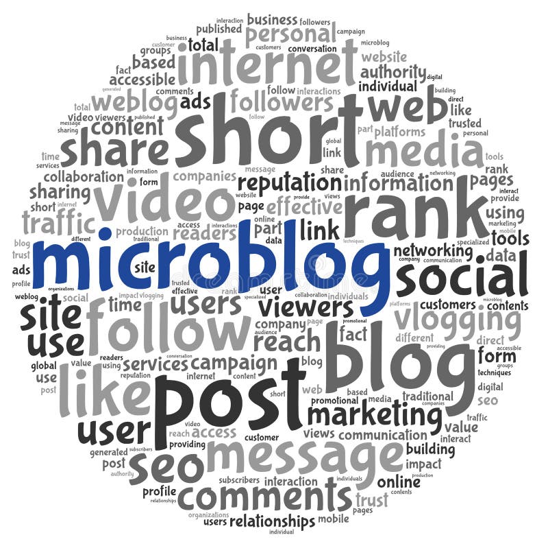 Microblog Post Stock Illustrations – 213 Microblog Post Stock ...