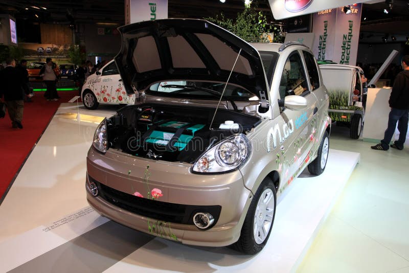 The Microcar M.Go Electric Car Editorial Photography - Image of ...