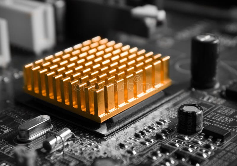 Microchip stock image. Image of future, blue, board, device - 10231377