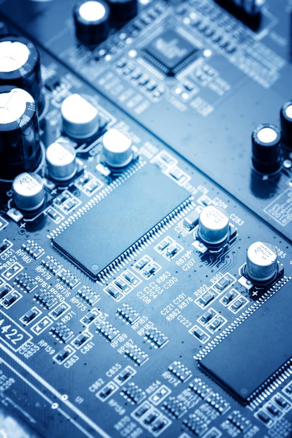 Microchip stock photo. Image of computer, board, network - 19638780