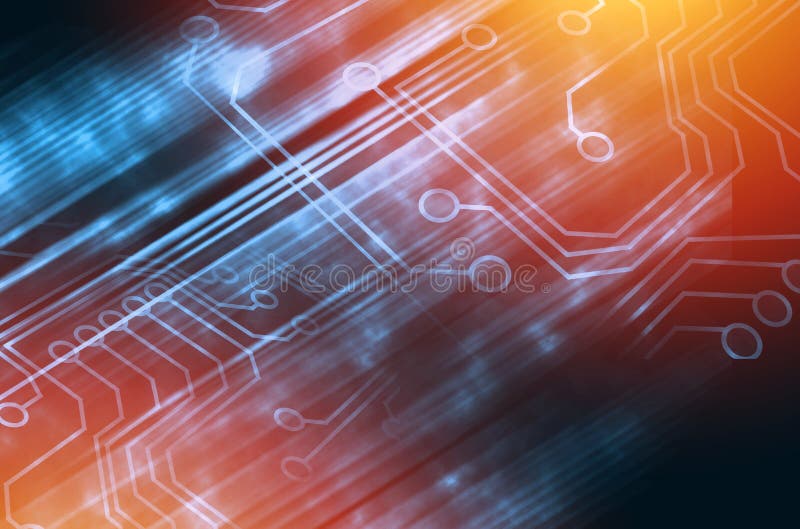 Microchip background stock illustration. Illustration of electric ...