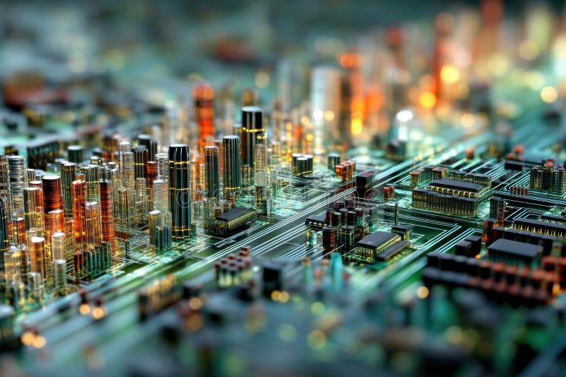 Microchip and City Layout Merge in a Unique Representation of ...