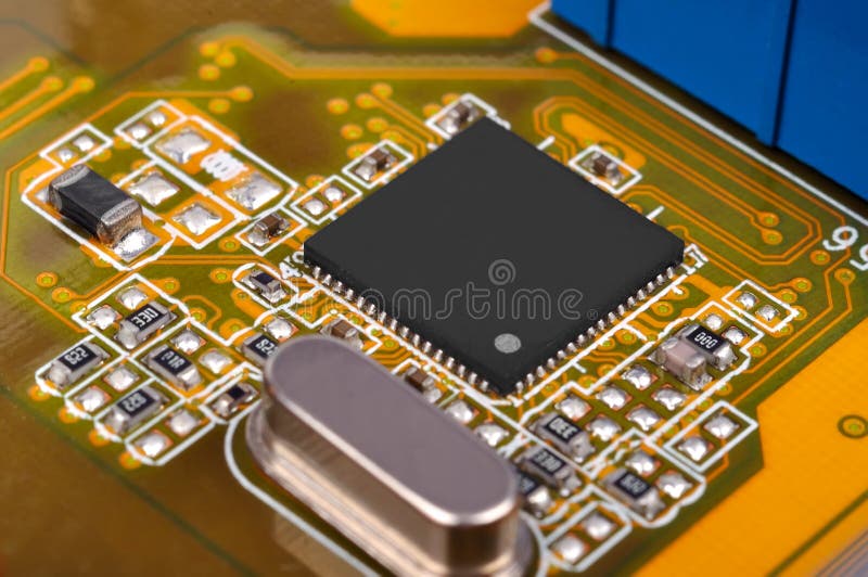Microchip stock photo. Image of digital, microchip, hardware - 44388540