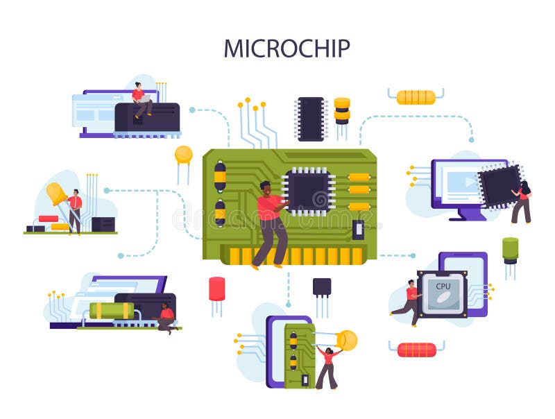 Assembly Microchip Stock Illustrations – 929 Assembly Microchip Stock ...