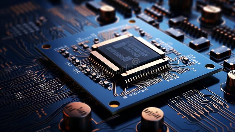 Microchip Manual Connecting To Microcontroller. Top View on Engineer ...