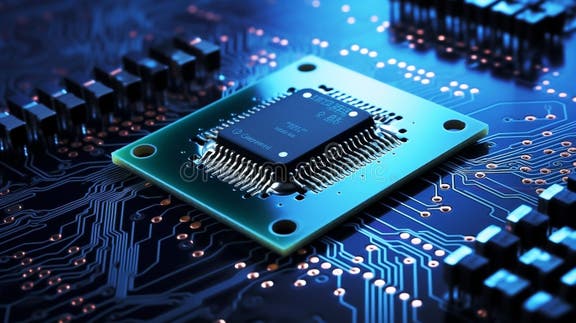 Microchip Manual Connecting To Microcontroller. Top View on Engineer ...