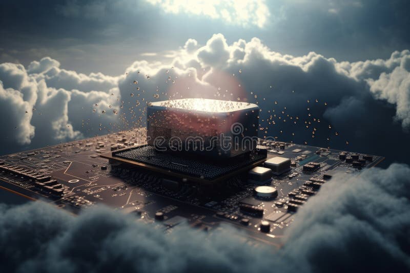 Microchip Meets Cloud for Stunning Sci-fi Visuals: Octane Render in 8k ...