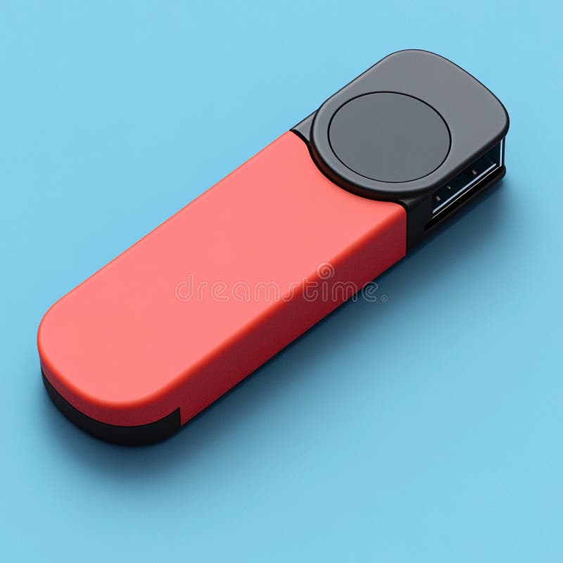 Microchip Pen Drive Mock Up Used for Personal Storage with Plug Pen ...