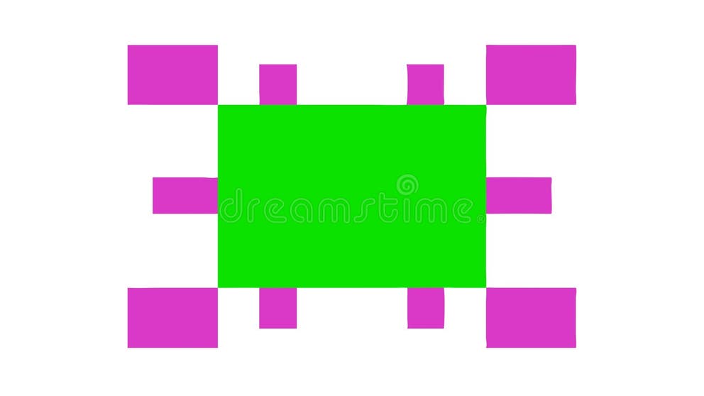 Microchip or Processor Icon with Connection Points for Tech. Vector ...