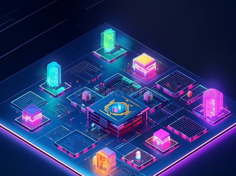 Future Computer Technology Concept Digital Communication it is ...