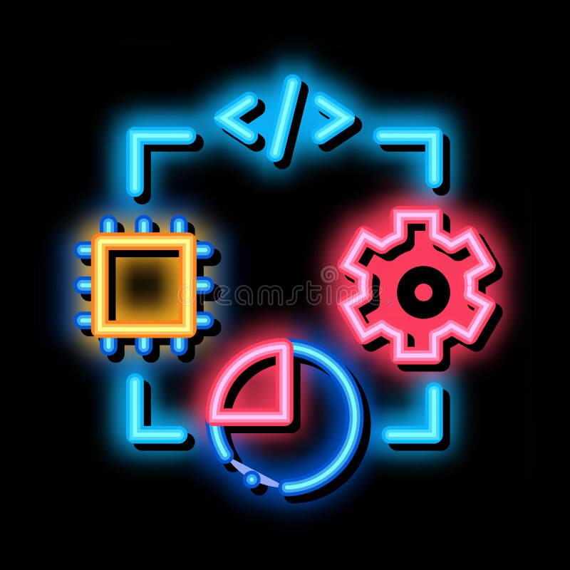 Microchip bar code stock vector. Illustration of concept - 2473256