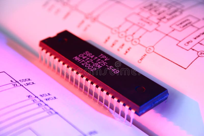 Microchip Technology stock photo. Image of collage, technology - 4713580