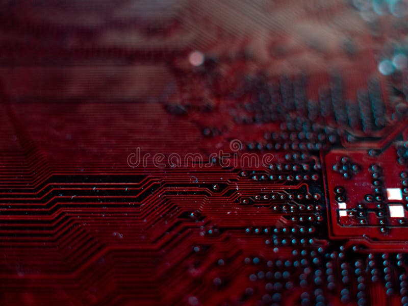 Microchips, Computer Boards, Close-up, Low Depth of Field, Stock Photo ...