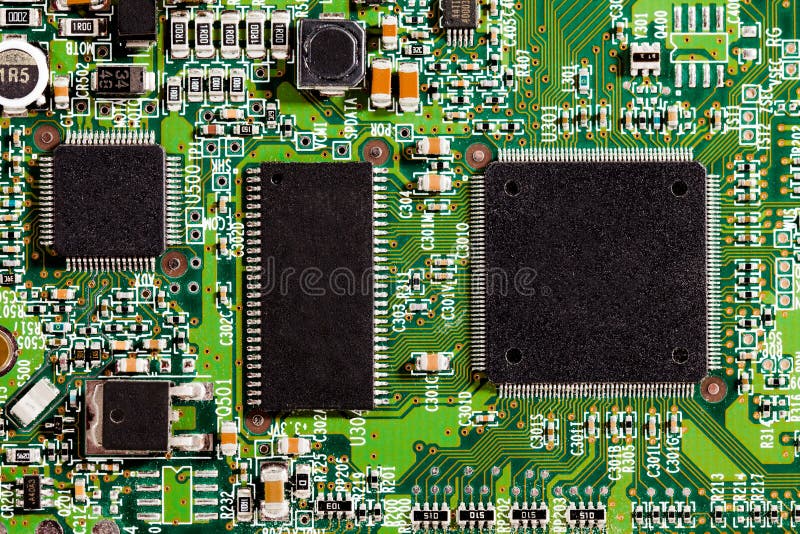 Microchips stock image. Image of cpus, hard, electronic - 1666503