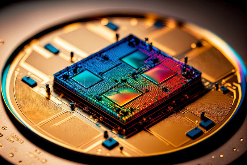 Microchips and Microchips for Technology Wafer Semiconductor ...