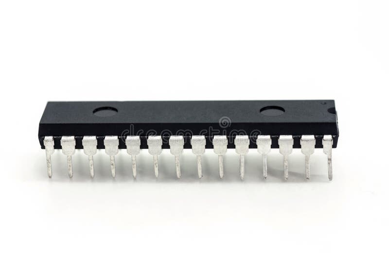 Microchips stock image. Image of nanotechnology, close - 46915387