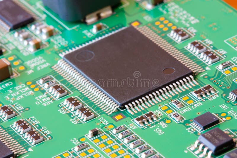 Microcircuit stock photo. Image of electronics, binary - 2819336