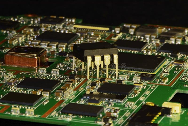 The Microcircuit in the DIP8 Case is Installed Over the Mounting on the ...