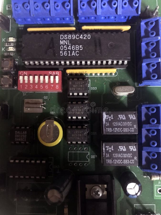 Microcircuit Electronic Technology Science Engineering Industry ...