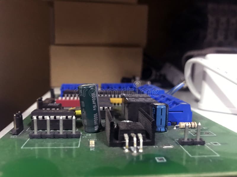 Microcircuit Electronic Technology Science Engineering Industry ...