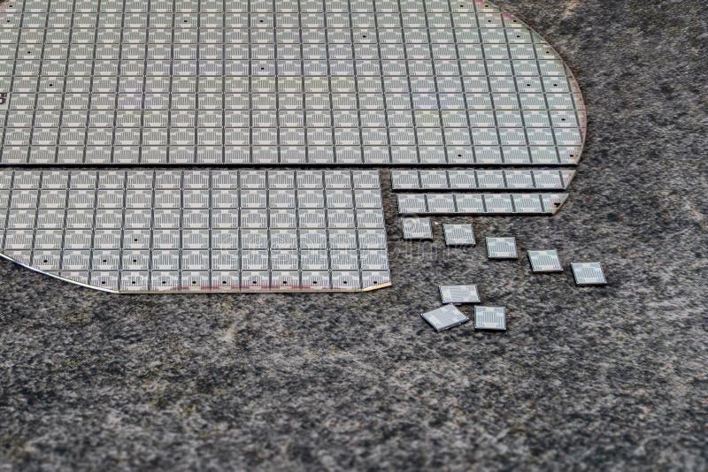 The Chip of a High-power Transistor According To the Darlington Scheme ...