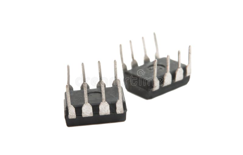 Microcircuitos aislados foto de archivo. Imagen de equipo - 117288024