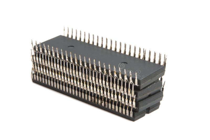 Microcircuitos aislados imagen de archivo. Imagen de componente - 123157303