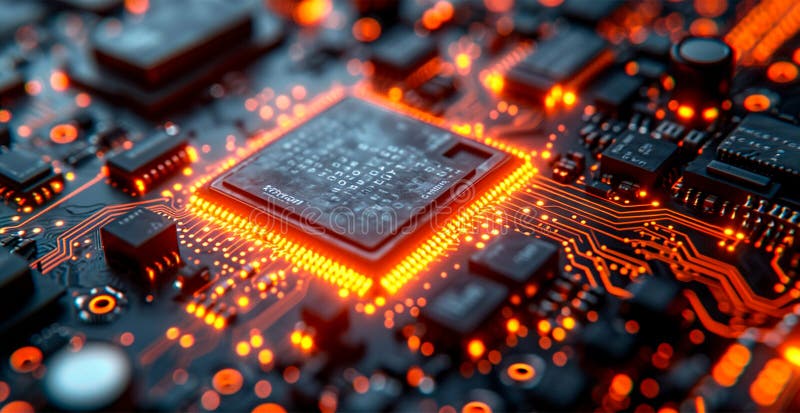 Microcircuits, Modern Neo Technologies, Development of Science - AI ...