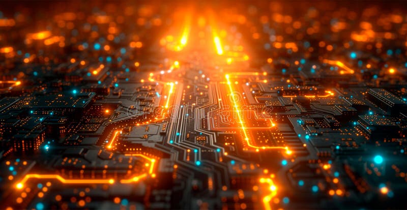 Microcircuits, Modern Neo Technologies, Development of Science - AI ...