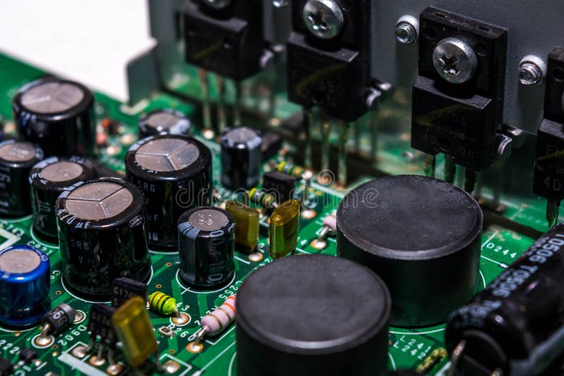 Microcircuits stock photo. Image of component, computer - 388221498