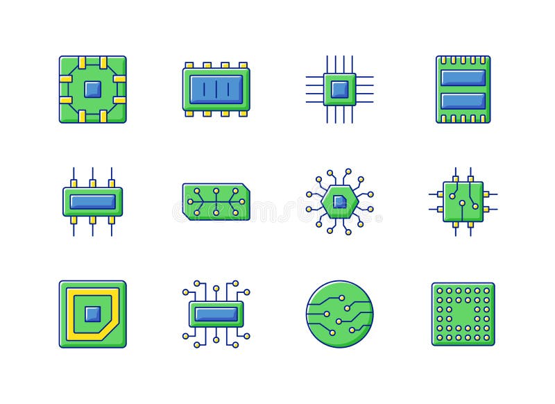 Integrated Computer Systems Stock Illustrations – 108 Integrated ...
