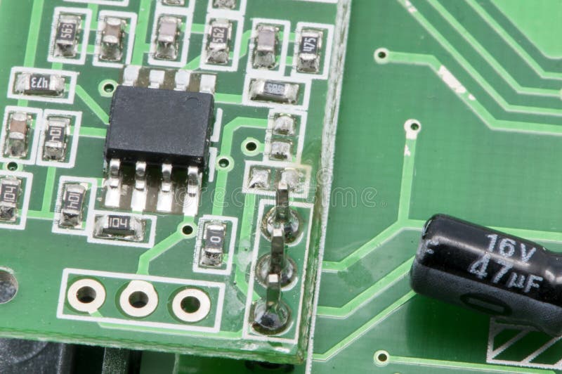 Microcontroller board stock image. Image of integrated - 35416187