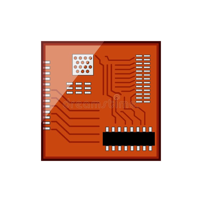 Microcontroller Microcontroller Cartoon Vector Illustration Stock ... Microcontroller Microcontroller Cartoon Vector Illustration Stock ...