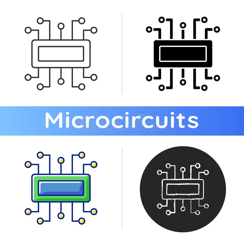 Flat Microcontroller Stock Illustrations – 64 Flat Microcontroller ...