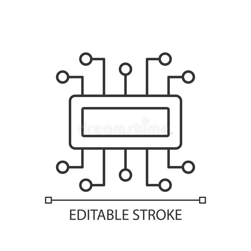 Flat Microcontroller Stock Illustrations – 64 Flat Microcontroller ...