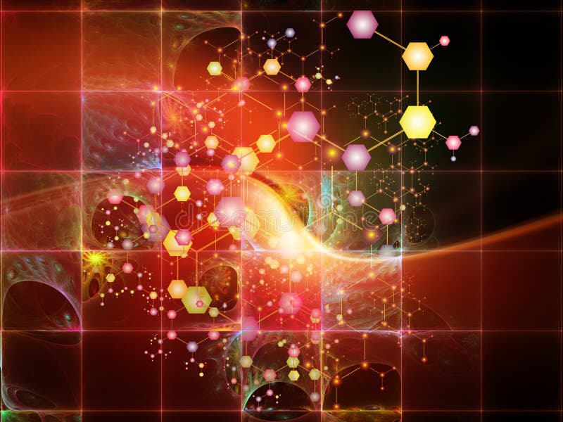 Microcosmos stock illustration. Illustration of science - 167366199