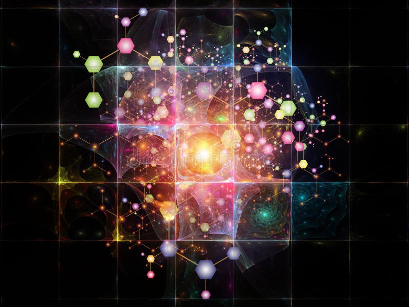 Microcosmos stock illustration. Illustration of science - 167366199