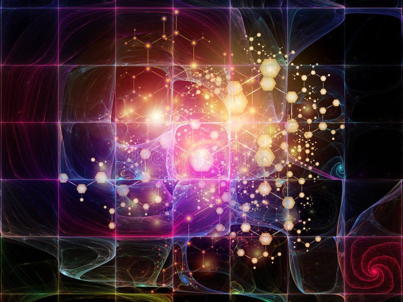 Microcosmos stock illustration. Illustration of structure - 183094458