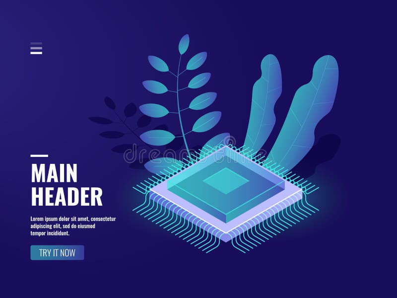 Big Data and Computing Tools Abstract Background Stock Illustration - Illustration of computing ...