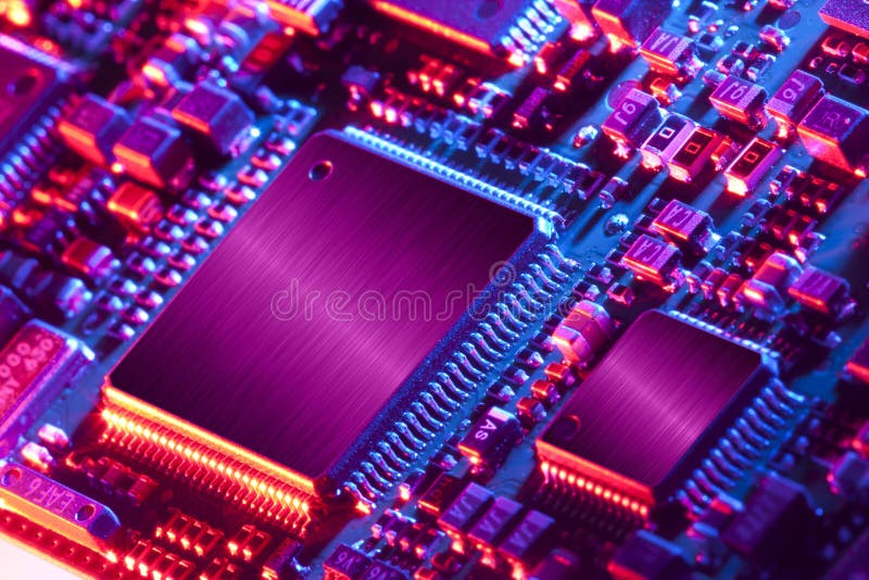 Microelectronics stock image. Image of electronics, miniaturization ...
