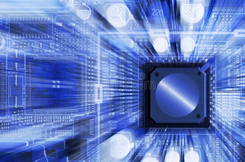 Microelectronics stock illustration. Illustration of circuit - 21789304