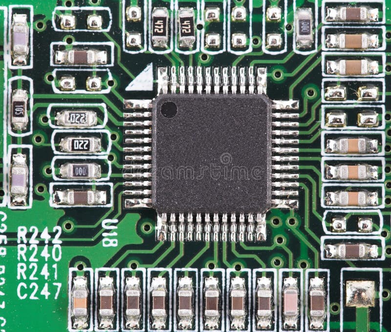 Microelectronics stock photo. Image of processing, resistor - 2269046